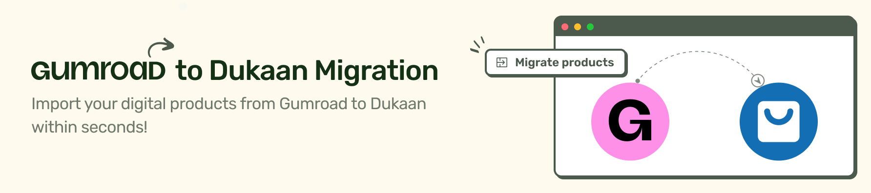 Gumroad Importer - Dukaan Plugins